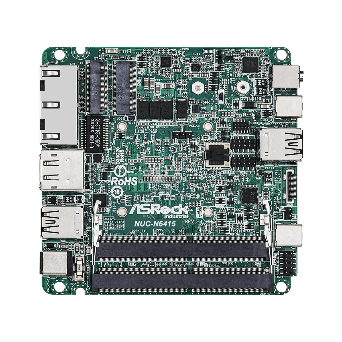 ASRock Industrial NUC-N6415 | Official UK Distributor