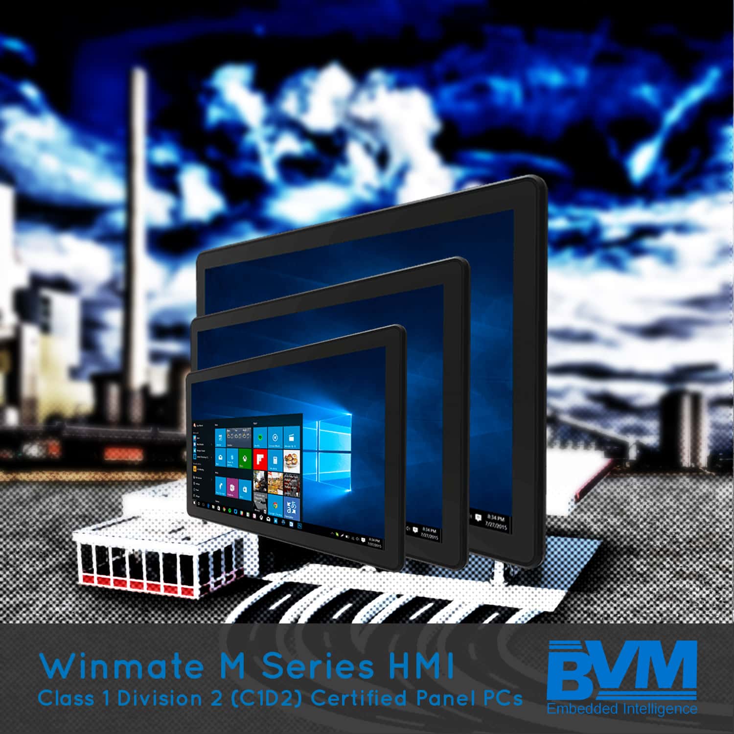 Winmate M Series: C1D2 Certified HMI Panel Computers - BVM Ltd