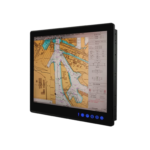 Winmate R15IH3S-MRA3FP 15" PCAP ECDIS Marine Panel PC