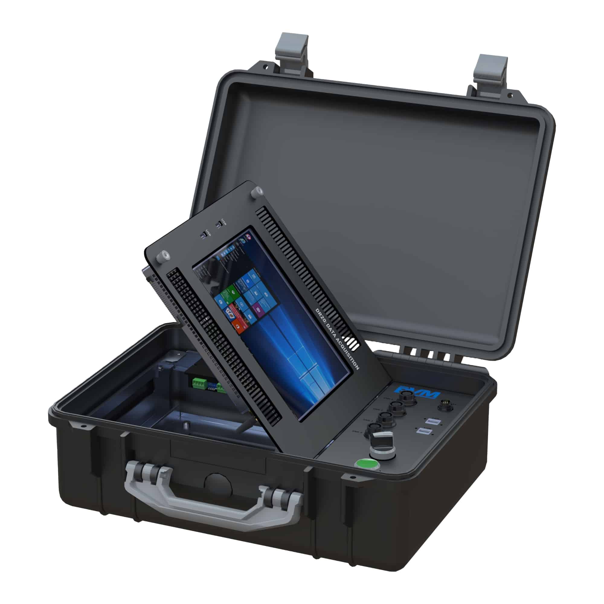 BVM Portable Pelicase PC - Integrated Electronics and Rich I/O