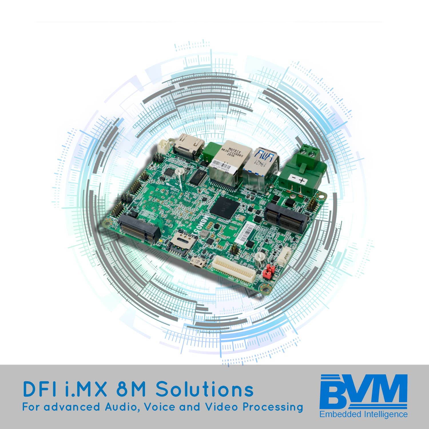 i.MX 8M Solutions for Audio, Voice and Video Processing - BVM Ltd