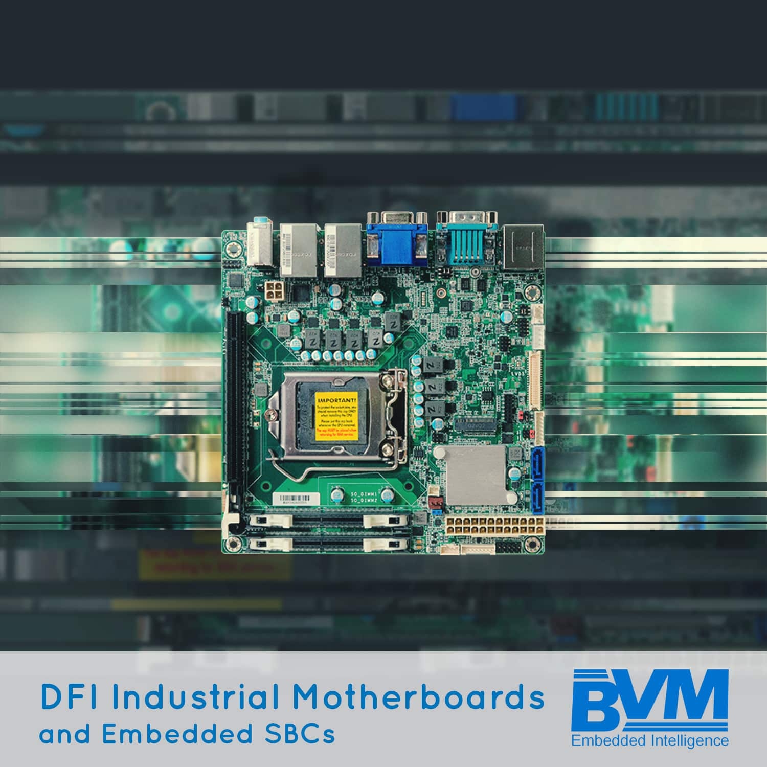 DFI Industrial Motherboards and Single Board Computers - BVM Ltd