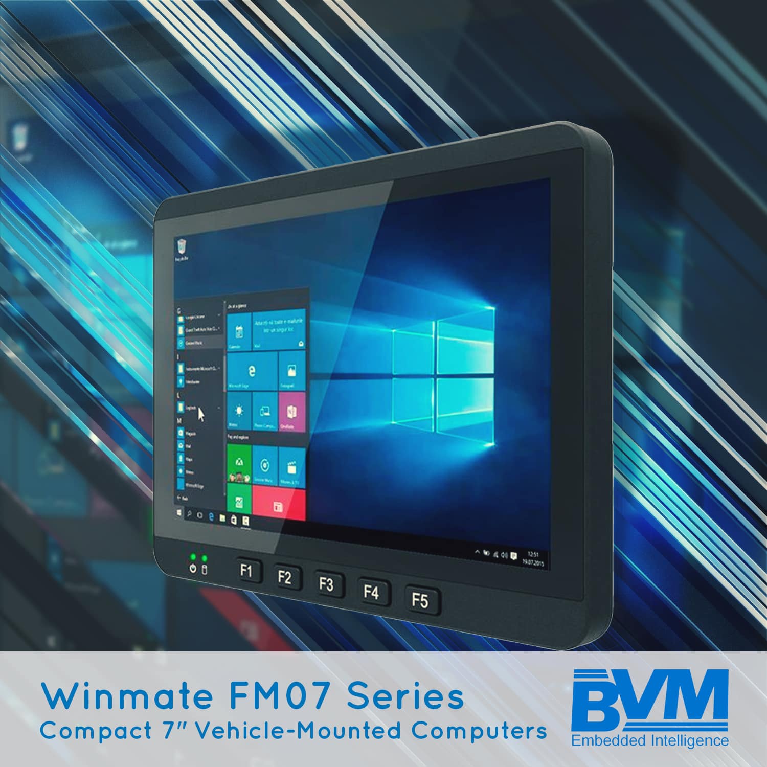 Winmate FM07 Series: 7" Vehicle-Mounted Computers - BVM Ltd