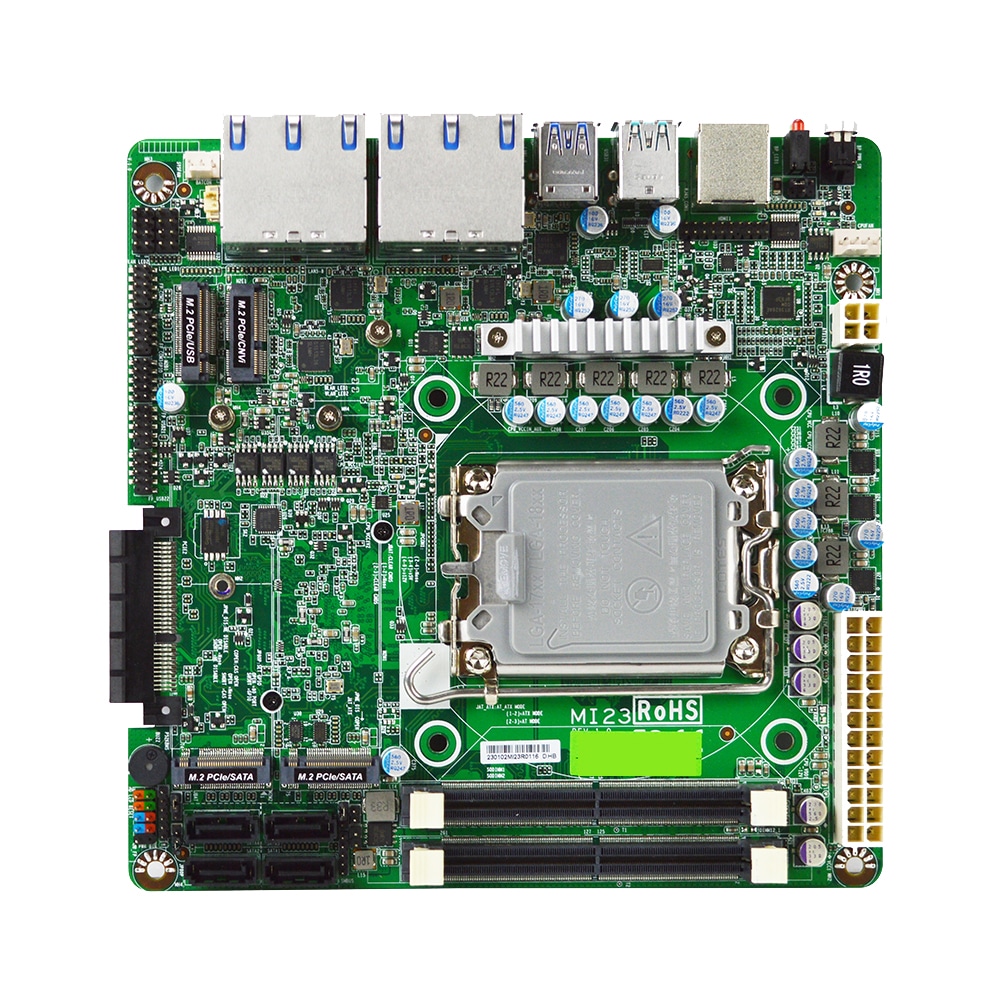Jetway MI23-R680X 12/13th Gen Mini-ITX Industrial Motherboard