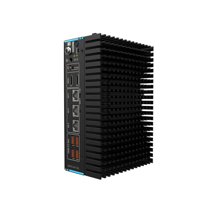 IEI DRPC-W-TGL Fanless Tiger Lake iCore DIN-Rail Embedded System