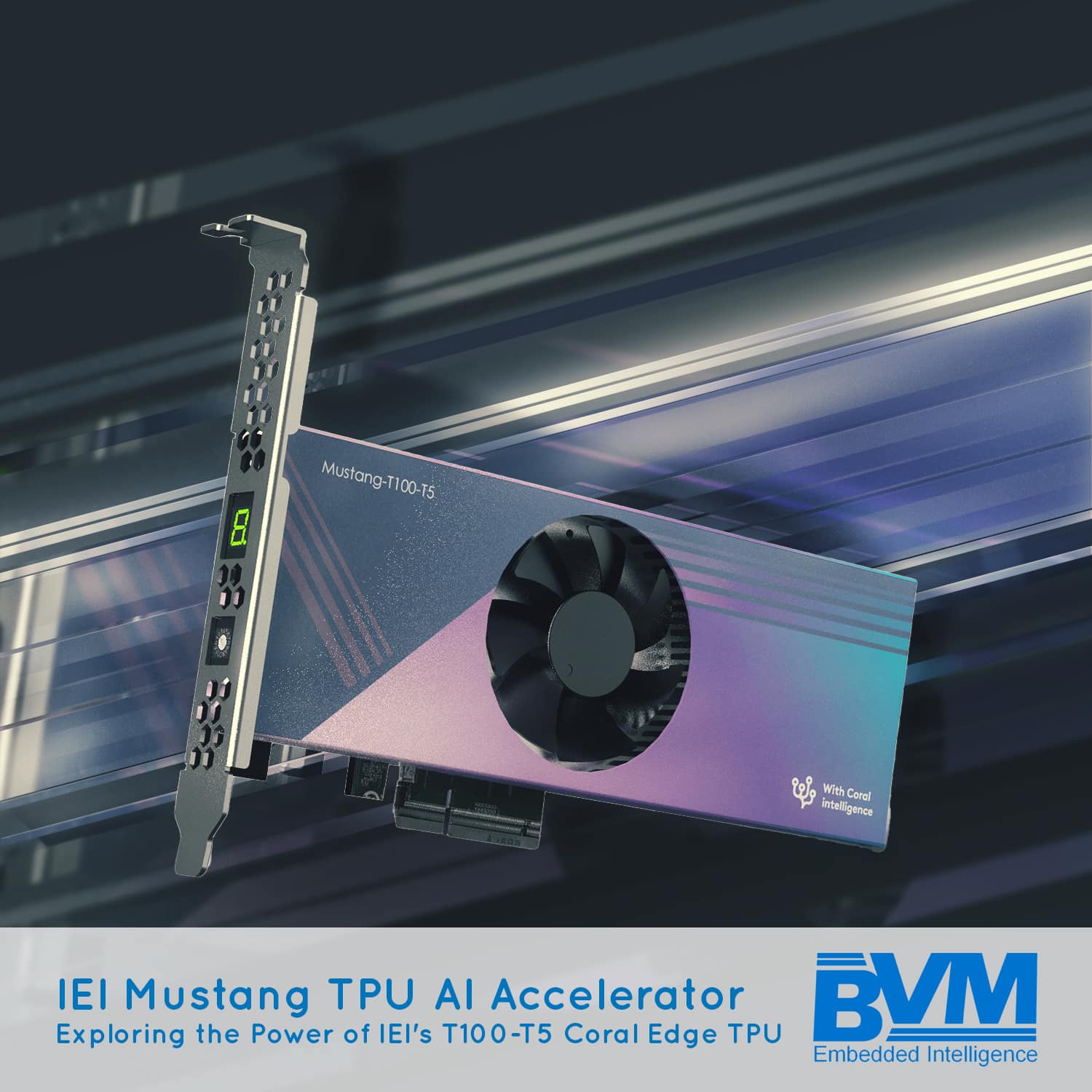 IEI Mustang TPU AI Accelerator Card - BVM Ltd