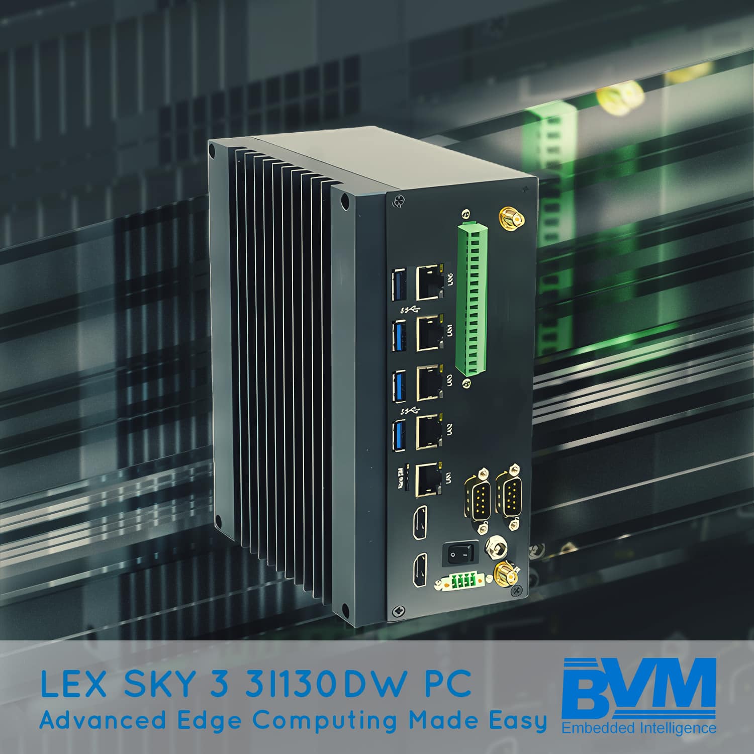 LEX TASK 3I130DW 13th Gen Raptor Lake Embedded PC - BVM Ltd