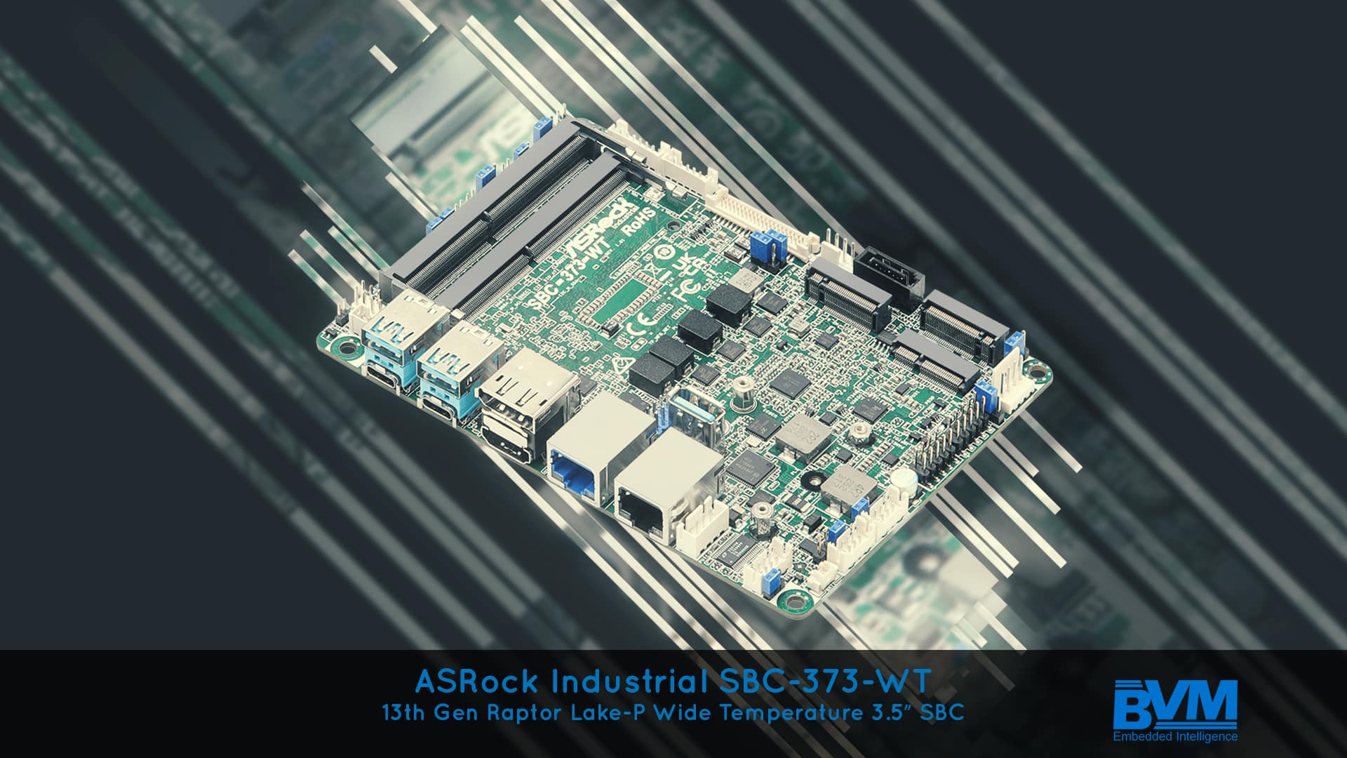 Asrock Industrial Sbc 373 Wt 13th Gen Wide Temp 3 5″ Sbc Bvm Ltd