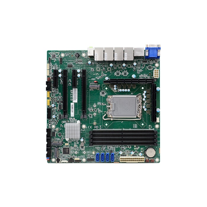 DFI RPS310-R680E/Q670E 12th Gen Alder Lake-S Micro-ATX Motherboard