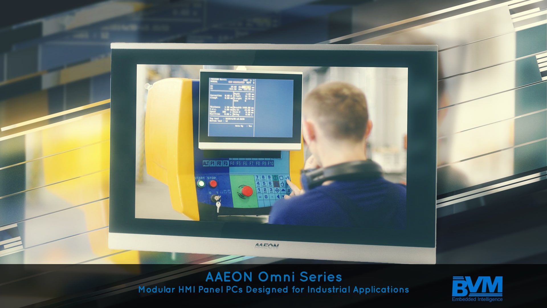 AAEON Omni Series: Modular Panel PCs for Industrial Applications - BVM Ltd