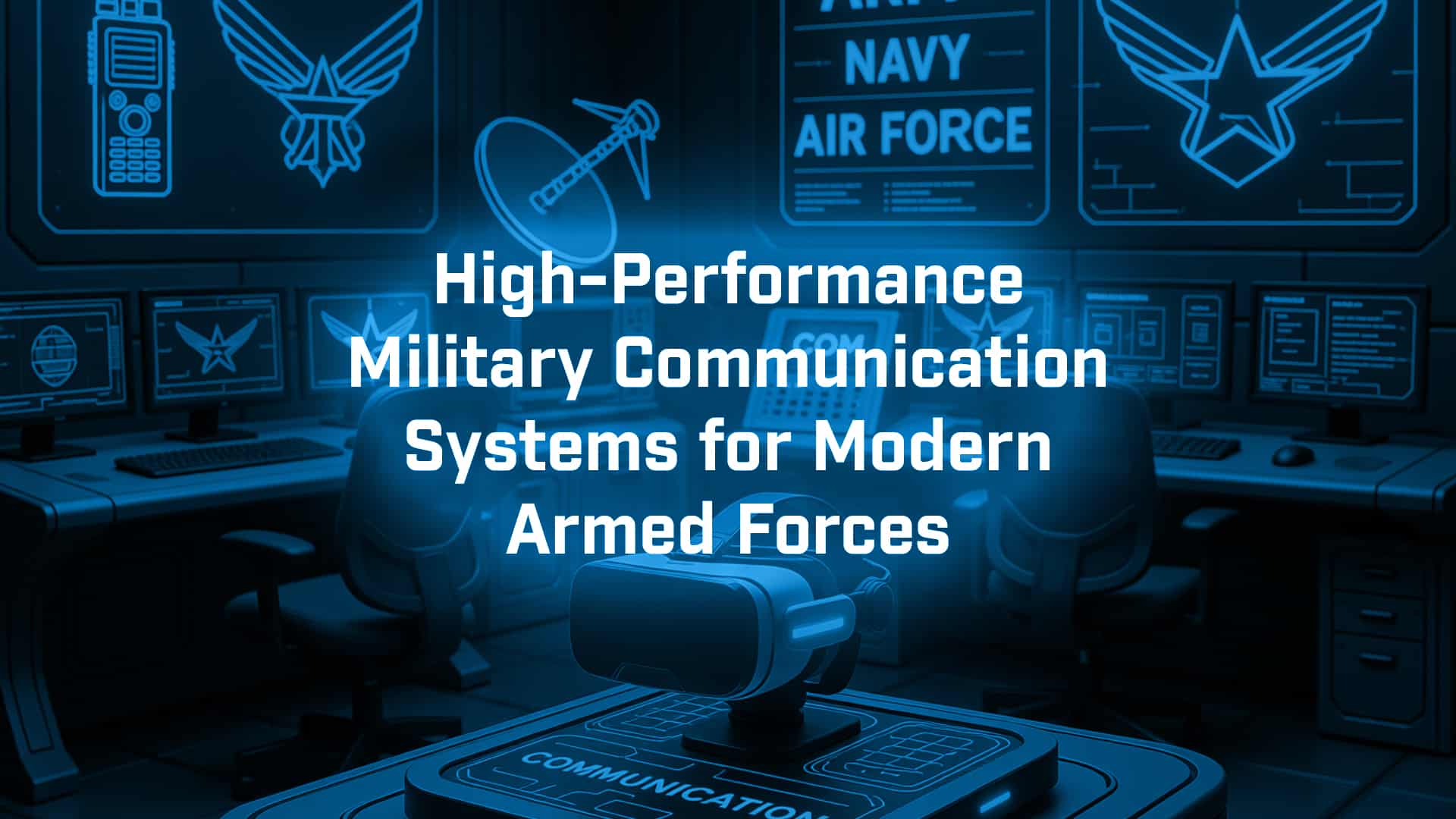 Military Communication Systems for Modern Armed Forces - BVM Ltd